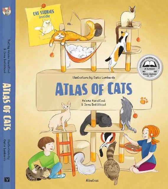 ATLAS OF CATS by Jana Sedlackova (English) Hardcover Book EUR 25,11 ...