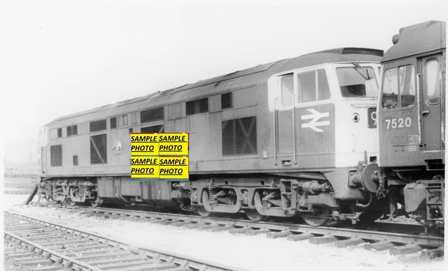 BRITISH RAILWAYS B&W Photograph-Class 53 1200 'Falcon' at Ebbw Junction ...