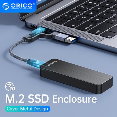 ORICO M2 NVME SSD Case USB3.2 Gen2 USB C 10Gbps PCIe SSD Enclosure Up to 4TB EUR 26,29 - PicClick FR