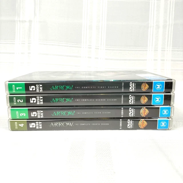 ARROW SEASON 1-4 DVD Box Set TV Series 1 2 3 4 Region 4 Pal Stephen ...