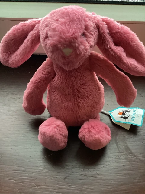 JELLYCAT BUNNY Rabbit Soft Toy Pink With Tag 22 Cm Aprox £12.00 ...