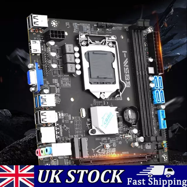 B85M-I ITX COMPUTER Motherboard for Intel 4th Gen Core I7 I5 I3/Pentium/Celeron £38.29 - PicClick UK