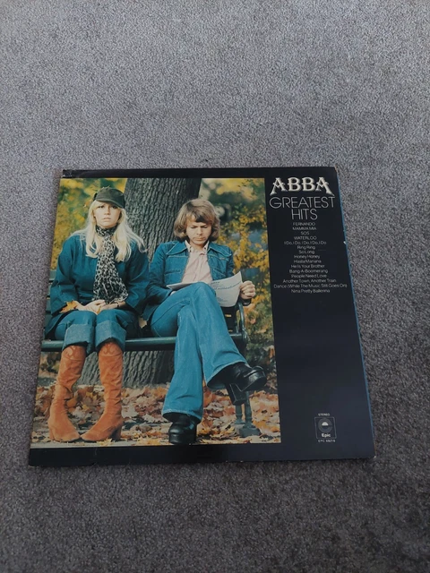ABBA GREATEST HITS Gatefold vinyl LP EPC 69218 1976 Orange Label EUR 6 ...