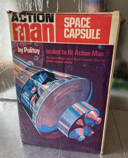 ACTION MAN SPACE Capsule Palitoy Boxed £250.00 - PicClick UK
