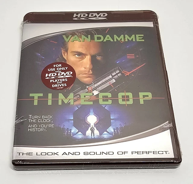 TIMECOP HD DVD 2007 Jean-Claude Van Damme Brand New Sealed RARE High ...