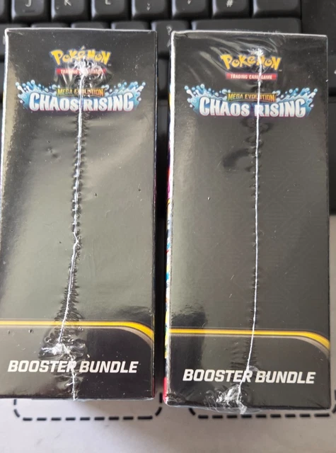 POKÉMON TCG: MEGA Evolution Chaos Rising Booster Bundle (6 Packs) £33. ...