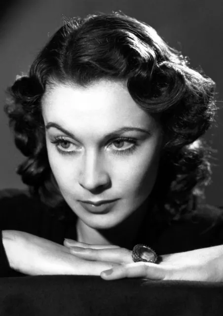 Vivien Leigh Monochrome Photo Print 02 A4 Size 210 X 297mm 8 5 X 11