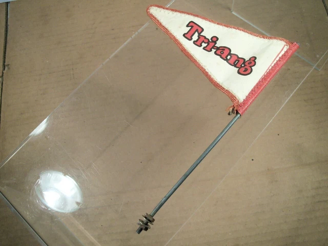 VERY RARE TRI-ANG / TRIANG FLAG / PENNANT FOR PEDAL CAR / BICYCLE (1930 ...