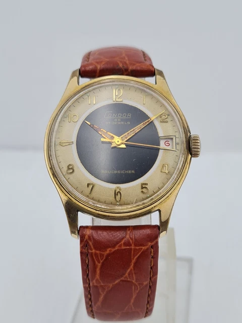 CONDOR 65 BRUCHSICHER Military Men's Wrist Watch Cal Fb 34mm EUR 525,00 ...