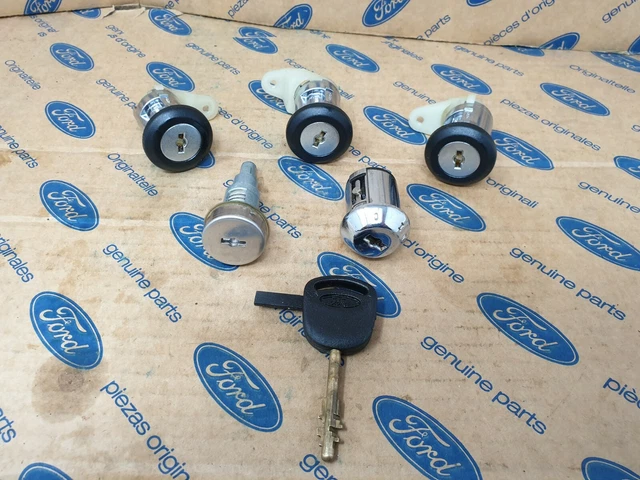 GENUINE FORD ESCORT Mk4 Complete " Van " Lock Set ( New ). Chubb 86/88 ...