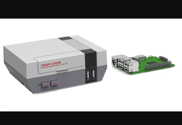 RETROPIE NES MINI Raspberry Pi 3B+ Nespi Console Gaming 64GB 🕹 👾 📺 🎮 £ ...