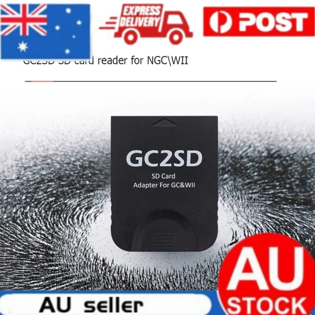 CARD READER FOR SD Memory Card Professional for GameCube Wii Game ...