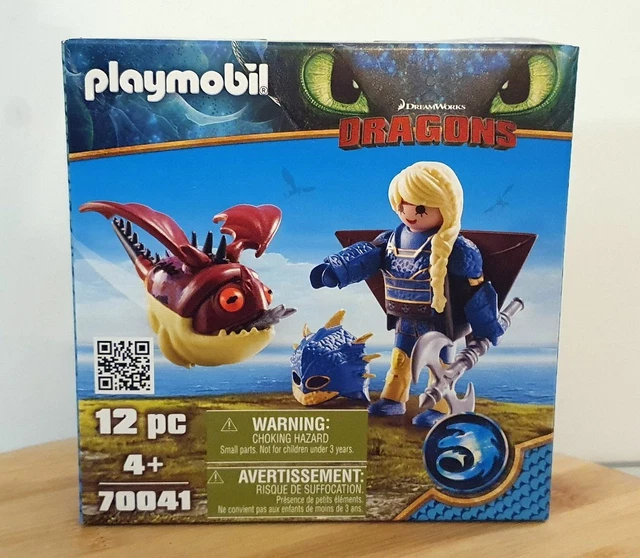 PLAYMOBIL REF 70041 - Astrid Combinaison De Vol + bébé dragon Globegobeur NEUF EUR 10,00 ...