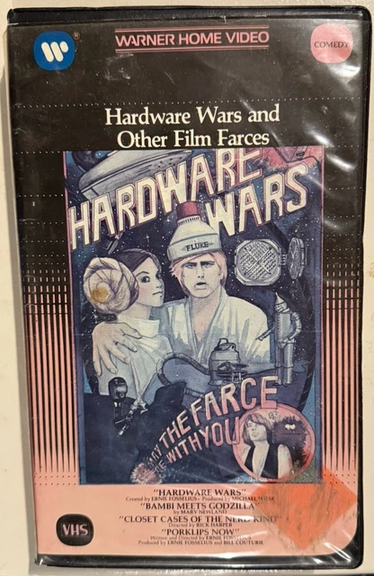 HARDWARE WARS VHS (Warner Home Video) Rare Clamshell $70.00 - PicClick CA