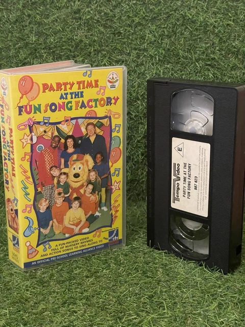 FUN SONG FACTORY Children’s VHS Party Time Kids Video Tape £4.99 ...