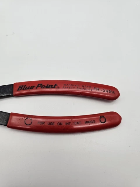 BLUE POINT TOOLS PR-349A 90° Internal External Retaining Ring Pliers ...