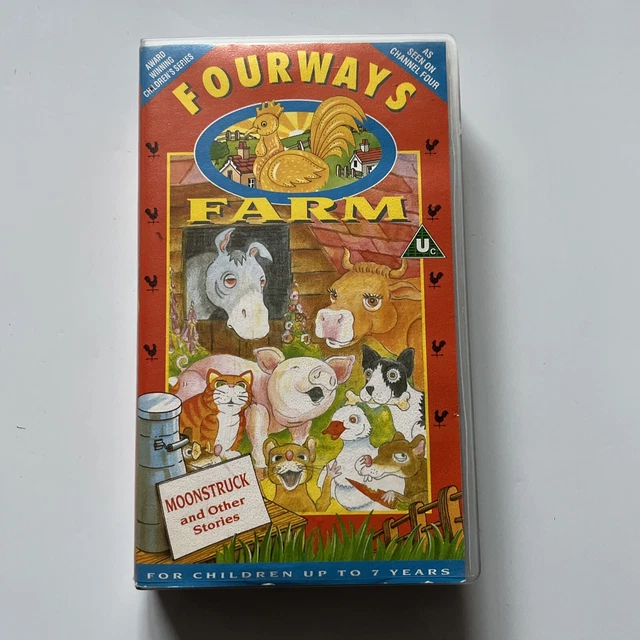 FOURWAYS FARM VHS video tape Children’s C4 TV Classic, Moonstruck £23. ...