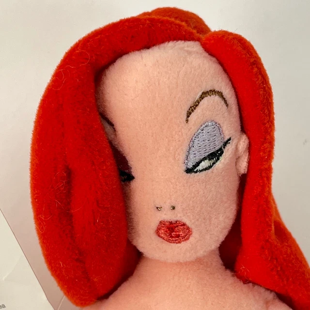 DISNEY STORE WHO Framed Roger Rabbit Jessica Mini Bean Bag Plush W Tag ...