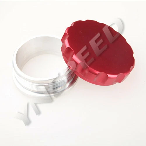 OIL, FUEL, WATER Tank Weld On Filler Neck & Cap Aluminium Alloy Red - 2 ...
