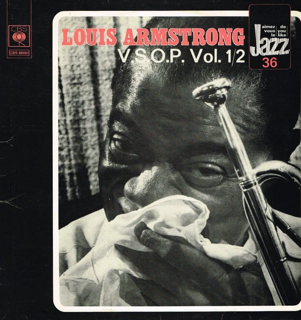 LOUIS ARMSTRONG V.S.O.P. Vol. 1/2 double LP vinyle Pays-Bas CBS 1974 SUNBURST EUR 8,95 - PicClick FR