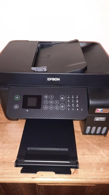 EPSON ECOTANK ET-4800 +Ink A4 multifunction w/ ADF Printer Scanner Copy ...