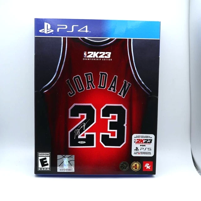 NBA: 2K23 CHAMPIONSHIP Edition:-PS4-CIB-Fair Condition Chicago Bulls MJ23 $58.81 - PicClick CA