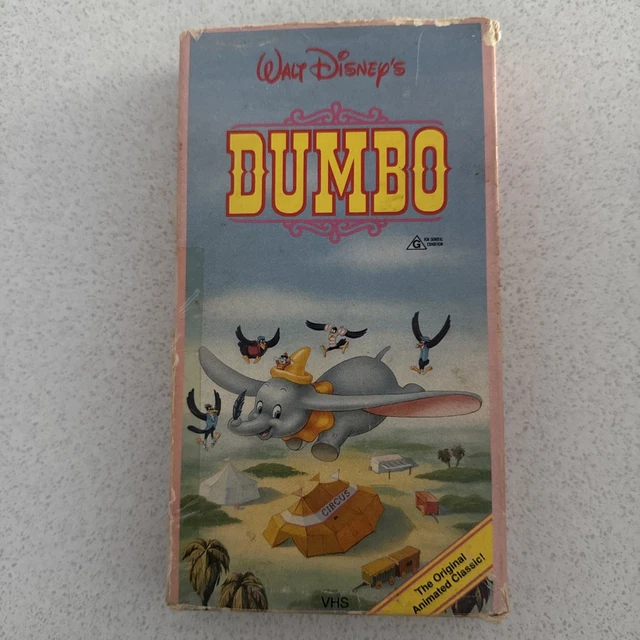 WALT DISNEY DUMBO VHS Movie Video $4.95 - PicClick AU