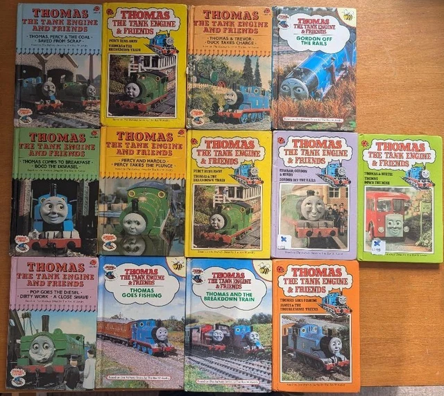THOMAS THE TANK Engine and Friends Hardback Books Ladybird Job Lot ...