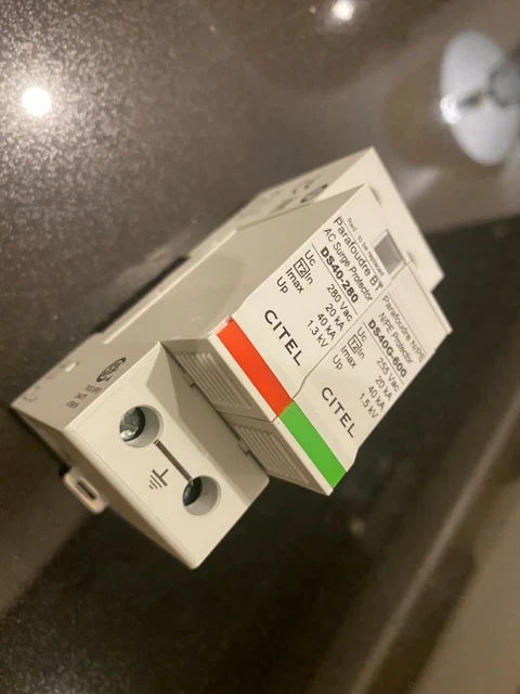 CITEL DS40-280 / Ds40G-600 Power Surge Protector, 280Vdc 255Vac £19.99 ...