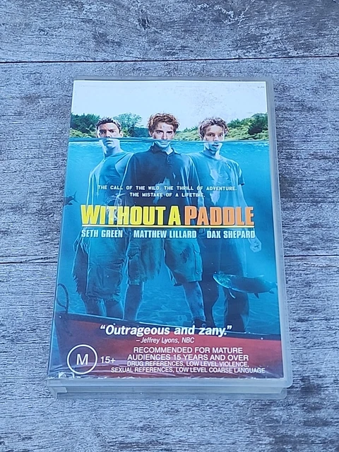WITHOUT A PADDLE - Movie VHS Video Tape $35.00 - PicClick AU