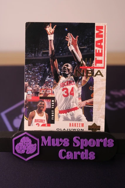 HAKEEM OLAJUWON NBA All Team 1994 Upper Deck EUR 0,60 - PicClick FR