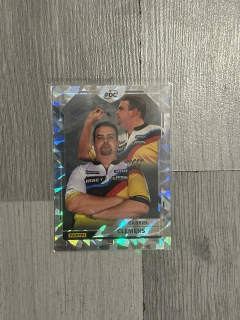 PANINI PDC WORLD Darts Championship 2026-Gabriel Clemens Cracked Ice £5 ...