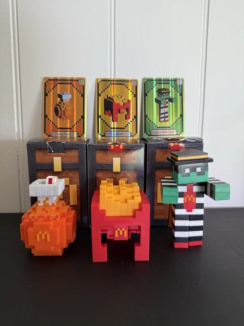 MCDONALDS 2025 ADULT Happy Meal Minecraft Movie Collectibles $10.00 ...