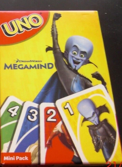 MCDONALD'S UK HAPPY Meal 2024 DreamWorks Mini UNO Game pack - Megamind ...