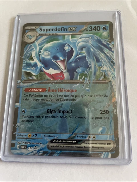 CARTE POKÉMON : Superdofin Ex 2024 Écarlate & Violet SV 126 EUR 10,00 ...