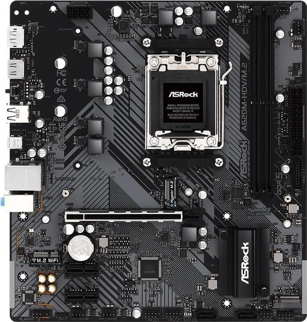 ASROCK 689290 ASROCK A620M-HDV/M.2 - Motherboard - micro ATX - Socket ...