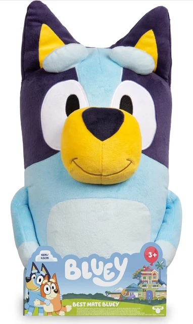 BLUEY JUMBO PLUSH Toy, 18 in / 45 cm, Best Mate, Brand New Box Free ...