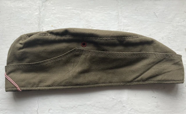 WW2 GERMAN ARMY DAK Afrika Side Cap Size 58 cm Made in Germany Panzer £ ...