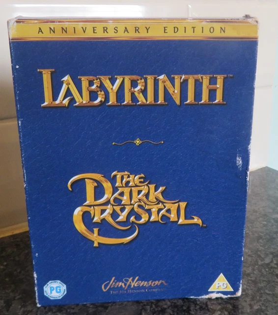 LABYRINTH 1986 & The Dark Crystal 1982 DVD David Bowie/Jennifer Connelly £4.00 - PicClick UK