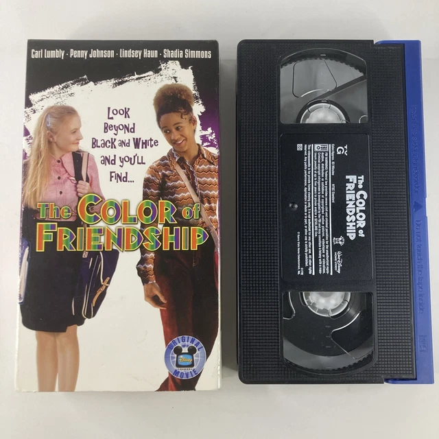 THE COLOR OF Friendship VHS 2000 Disney Channel Original Movie OOP £43. ...