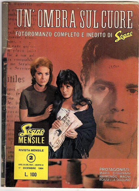 RIVISTA FOTOROMANZO - SOGNO MENSILE NUMERO 2 GIOVANNINI MAGNI D'AQUINO ...