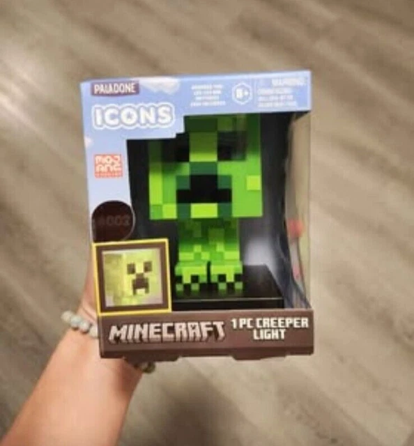 MINECRAFT PALADONE ICONS 3D Character Creeper Night Light Lamp #002 New ...