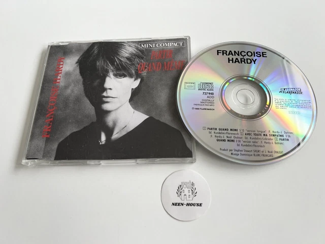 FRANÇOISE HARDY PARTIR Quand Même - CD Maxi-Single 3 titres Mini ...