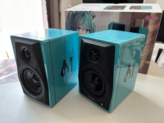 HATSUNE MIKU VL-S3BT speaker MIKU Hatsune model TASCAM desktop Rare £ ...
