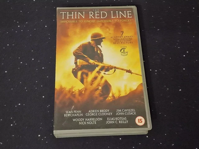 THE THIN RED Line ~ 20th Century Fox Ex Rental VHS ~ Nick Nolte, John ...