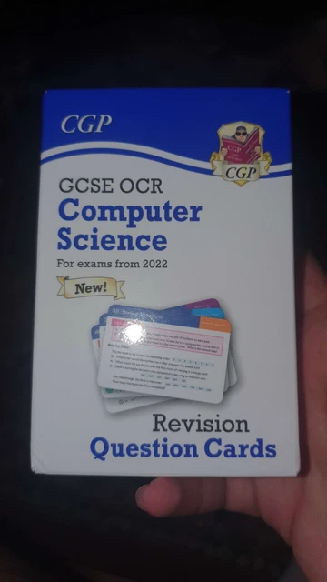 GCSE OCR COMPUTER Science Revision Question Cards Years 10-11 Key Stage ...