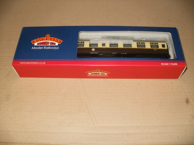 BACHMANN 39-054C BR MK1 SO Coach Chocolate/Cream Train Set Model ...