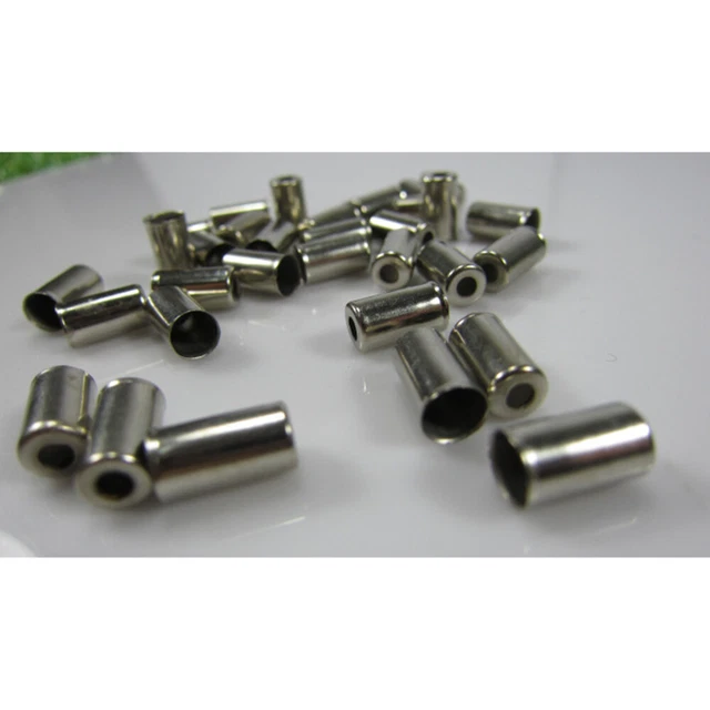 100 Pcs Cable Tips Caps Wire For Bike Brake Ends Ferrules Gear Crimps £