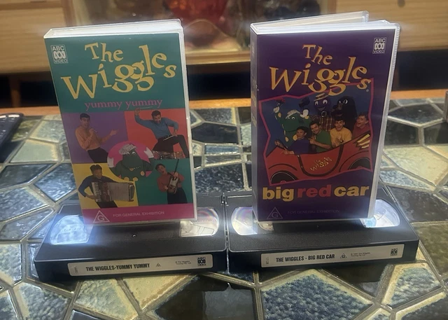 THE WIGGLES YUMMY Yummy 1994 VHS Video Tape + The Wiggles Big Red Car ...