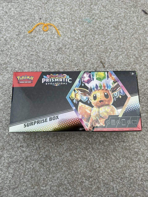 POKÉMON TCG: SCARLET & Violet-Prismatic Evolutions Surprise Box £65.00 - PicClick UK